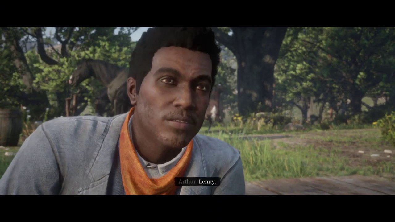 Red Dead Redemption 2 - Playing Five Finger Fillet With Lenny - YouTube