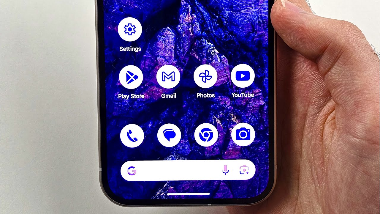 How To Change App Icons on Google Pixel 9 - YouTube