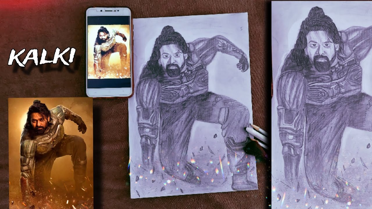 Kalki 2898 AD Poster Sketch ️ #kalki #poster #art #sketch #prabhas ...