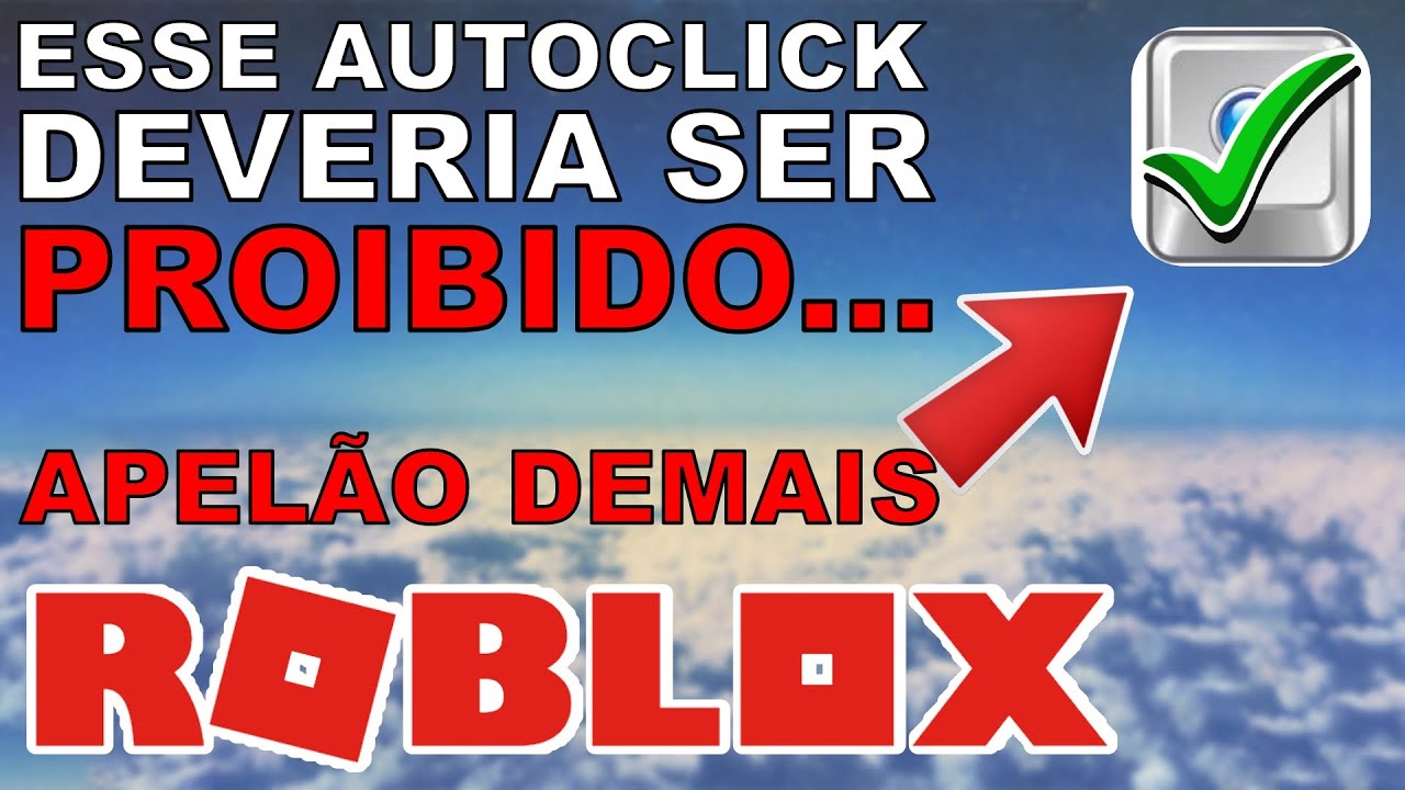 Como USAR AUTOCLICK no ROBLOX - Teclado e Mouse (2024) - YouTube