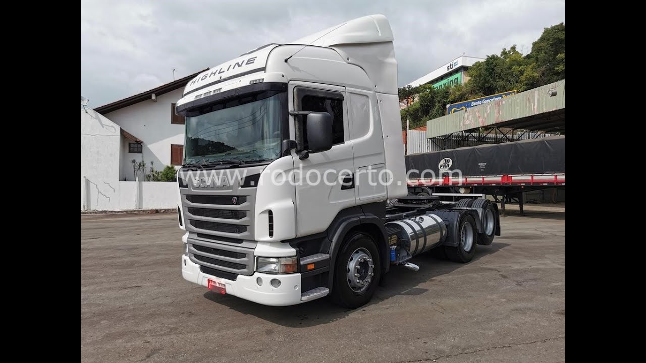 Scania R420 6X2 Highline - 2011 - YouTube