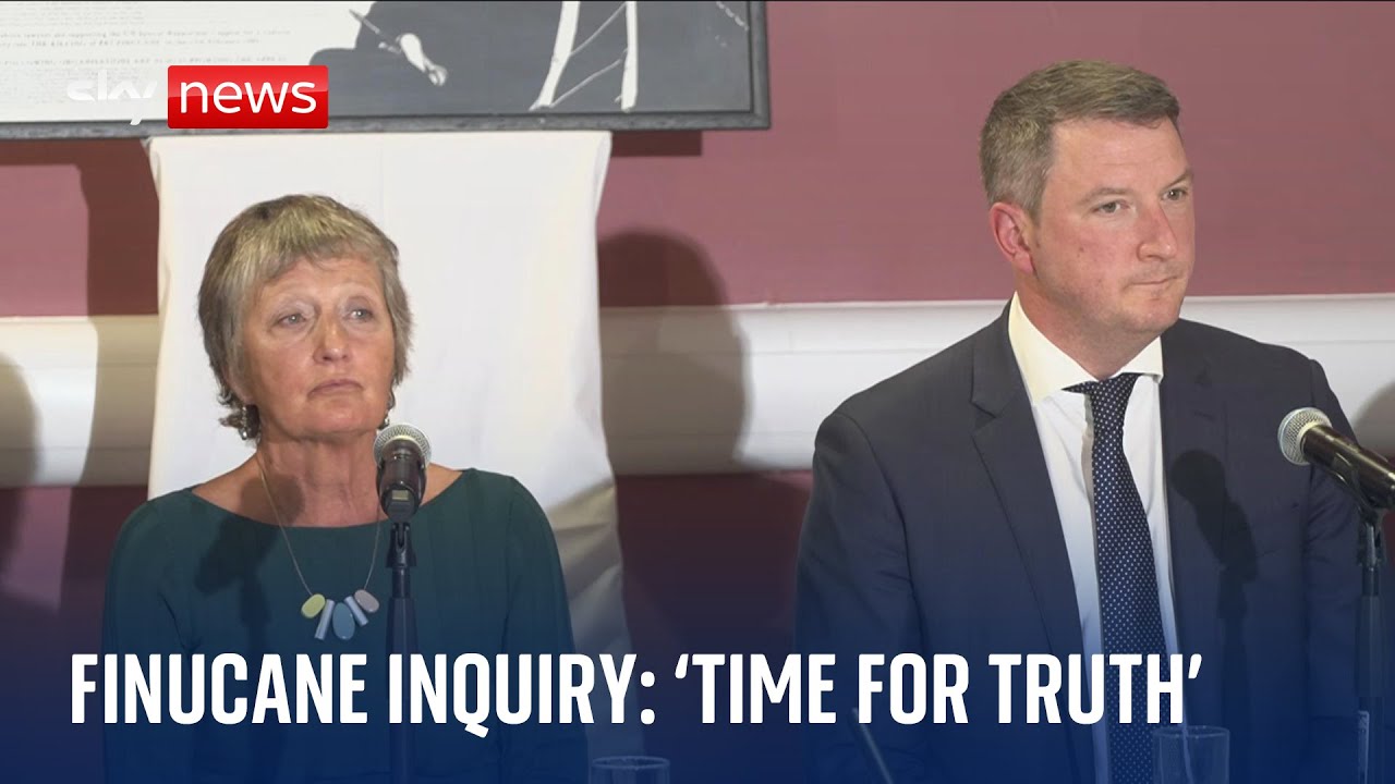 Finucane family speak after UK government announce public inquiry into ...