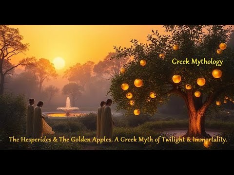The Hesperides & The Golden Apples. A Greek Myth of Twilight ...