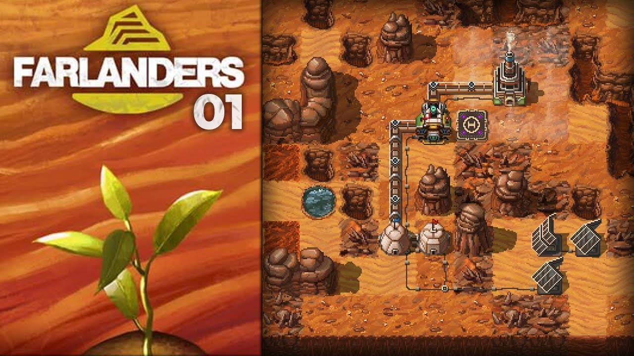 Farlanders PL #1 - Turowa terraformacja marsa! 👩‍🚀🌑🌳 - Gameplay PL - YouTube