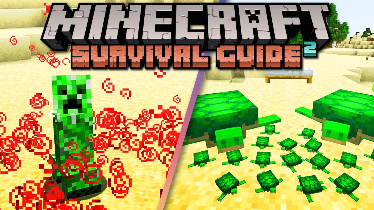 Lingering Potions & Turtle Shells! Minecraft Survival Guide (1.18 ...
