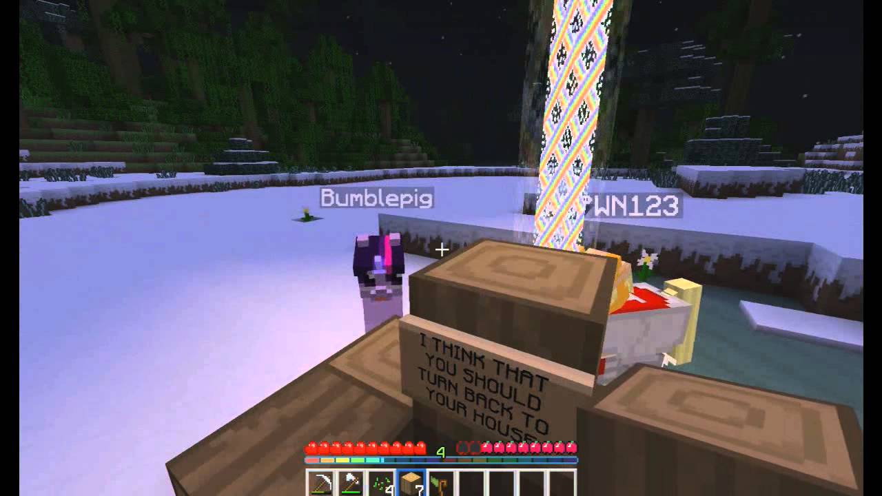 Mine Little Pony - Minecraft My Little Pony mod w/ Ch8kenpig and ...