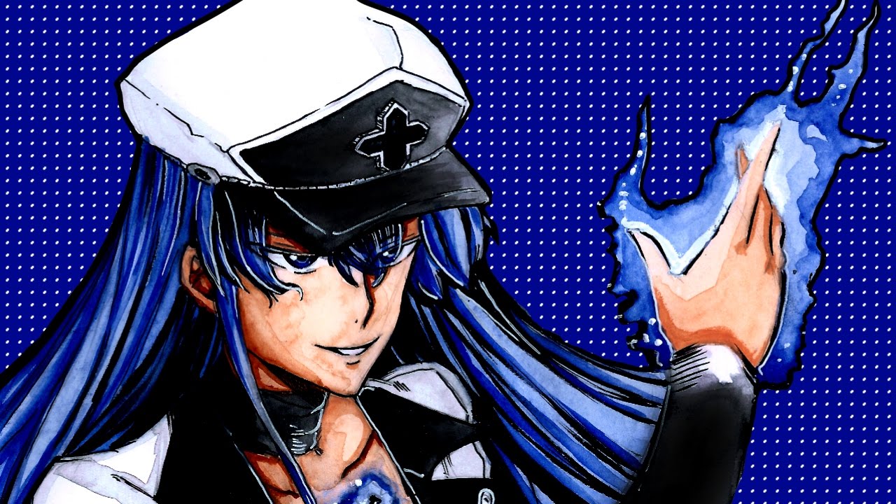 How to Draw: ''Esdeath'' from Akame ga Kiru - YouTube