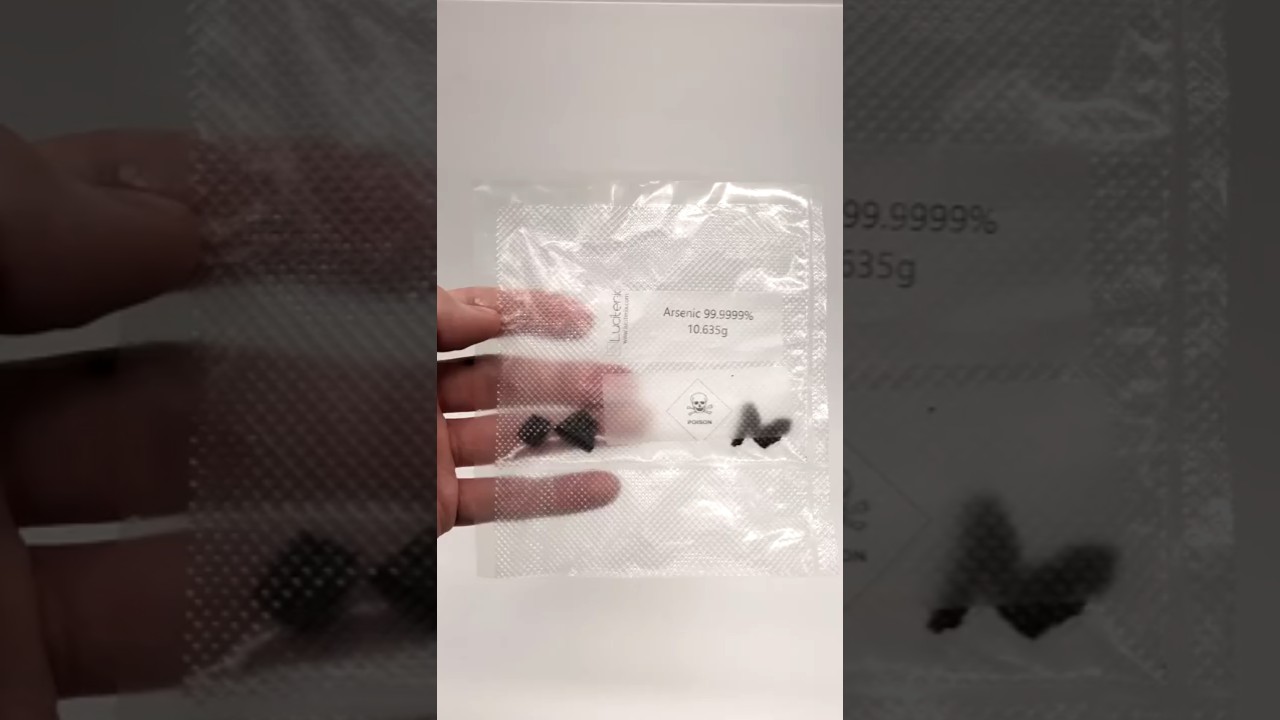 Pure arsenic is a scary poisonous rock - YouTube