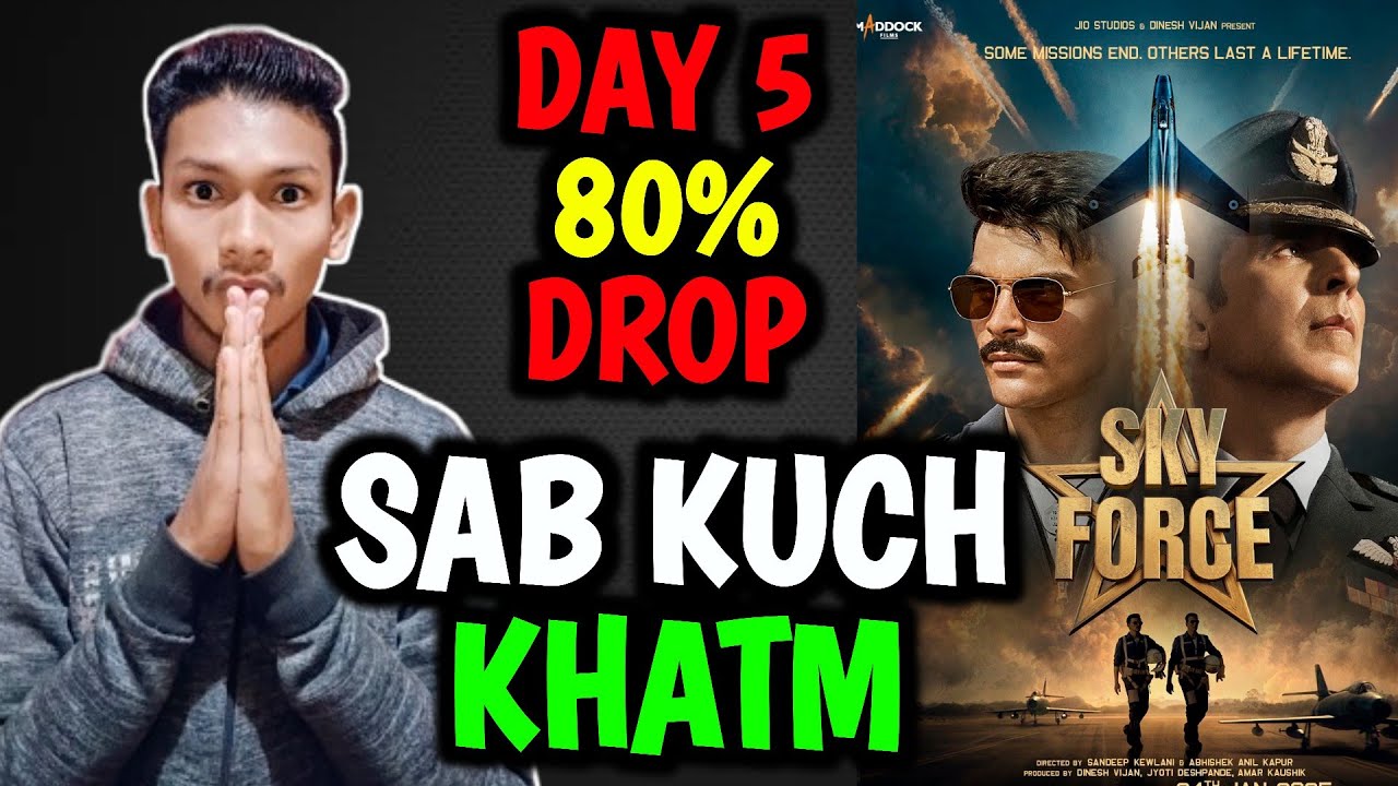 Sky Force Day 5 Box Office Collection | Sky Force Day 4 Collection ...