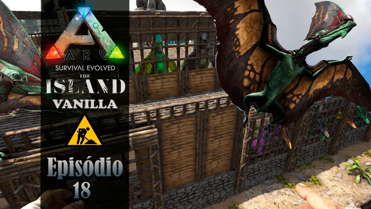 CONSTRUINDO O AVIÁRIO DOS VOADORES! - THE ISLAND Vanilla - ARK ...