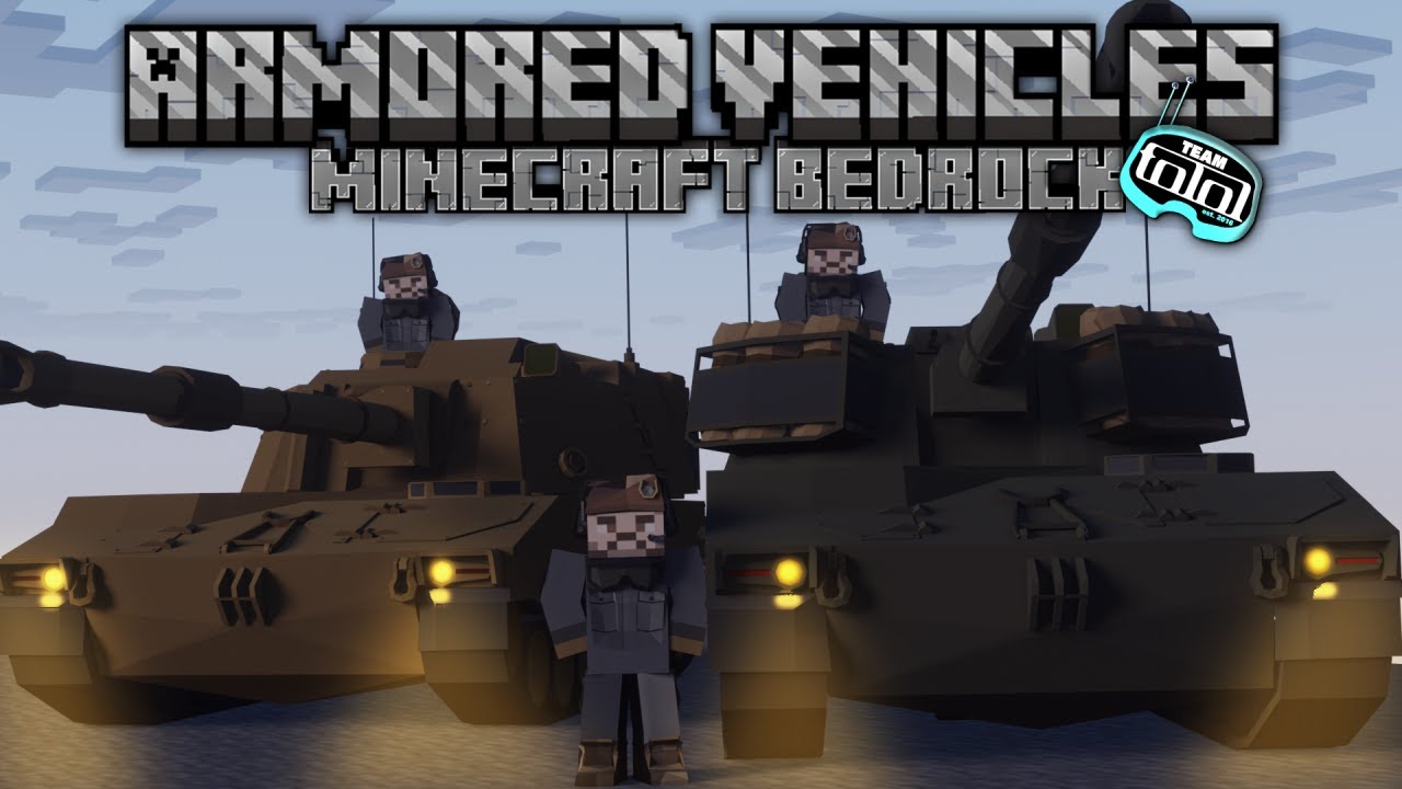 TT Armored Vehicles 1.0.1 | Artillery | Minecraft Addon. - YouTube