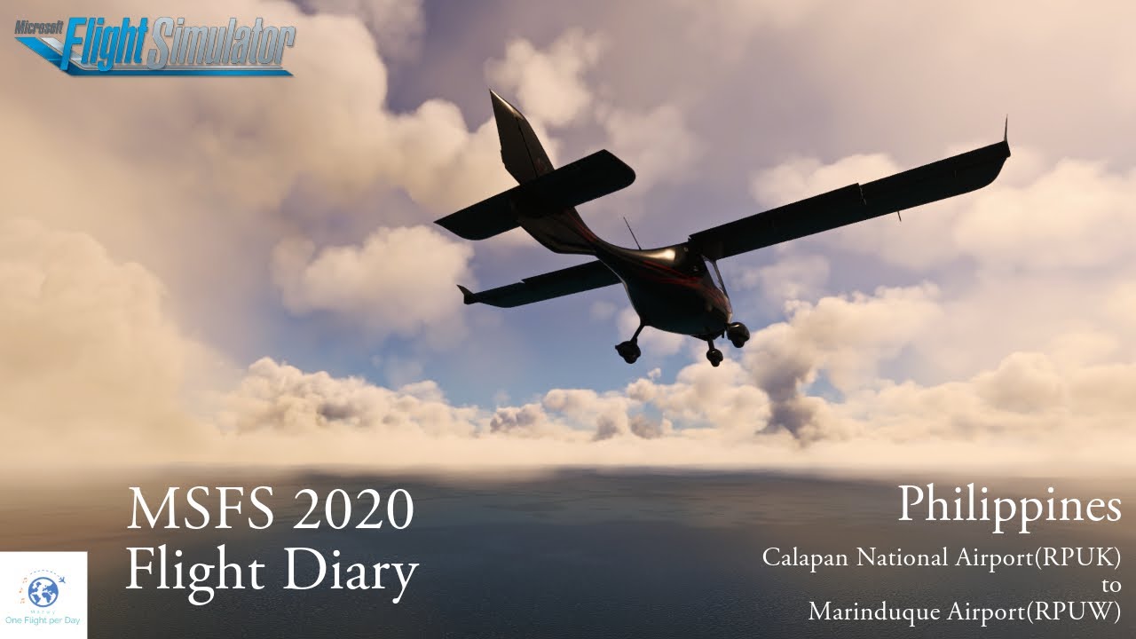 MSFS 2020 Flight Diary - 1日1飛 - Philippines - RPUK to RPUW - Microsoft ...