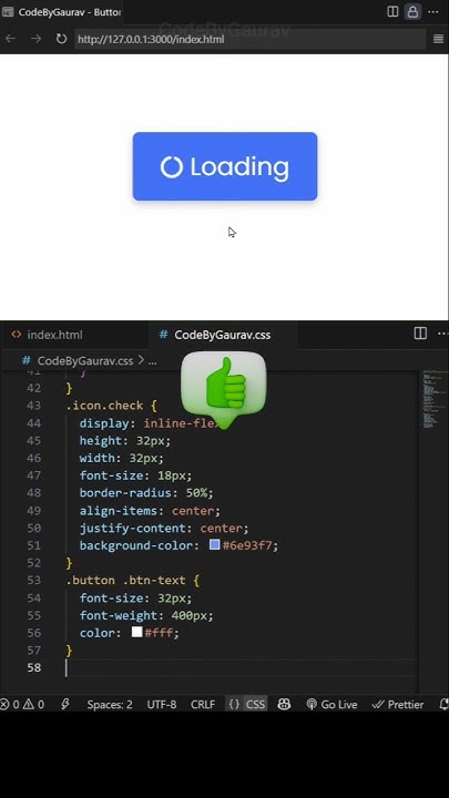 🛍️stylish Add To Cart Animation Using Html And Css 🚀webdevelopment Coding Animation Shorts