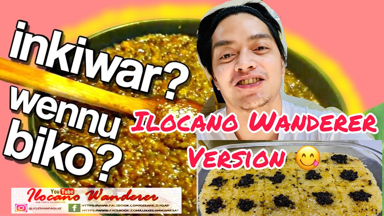 INKIWAR WENNU BIKO - NATIVE ILOCANO STICKY RICE DESSERT (MY FIRST TRY ...