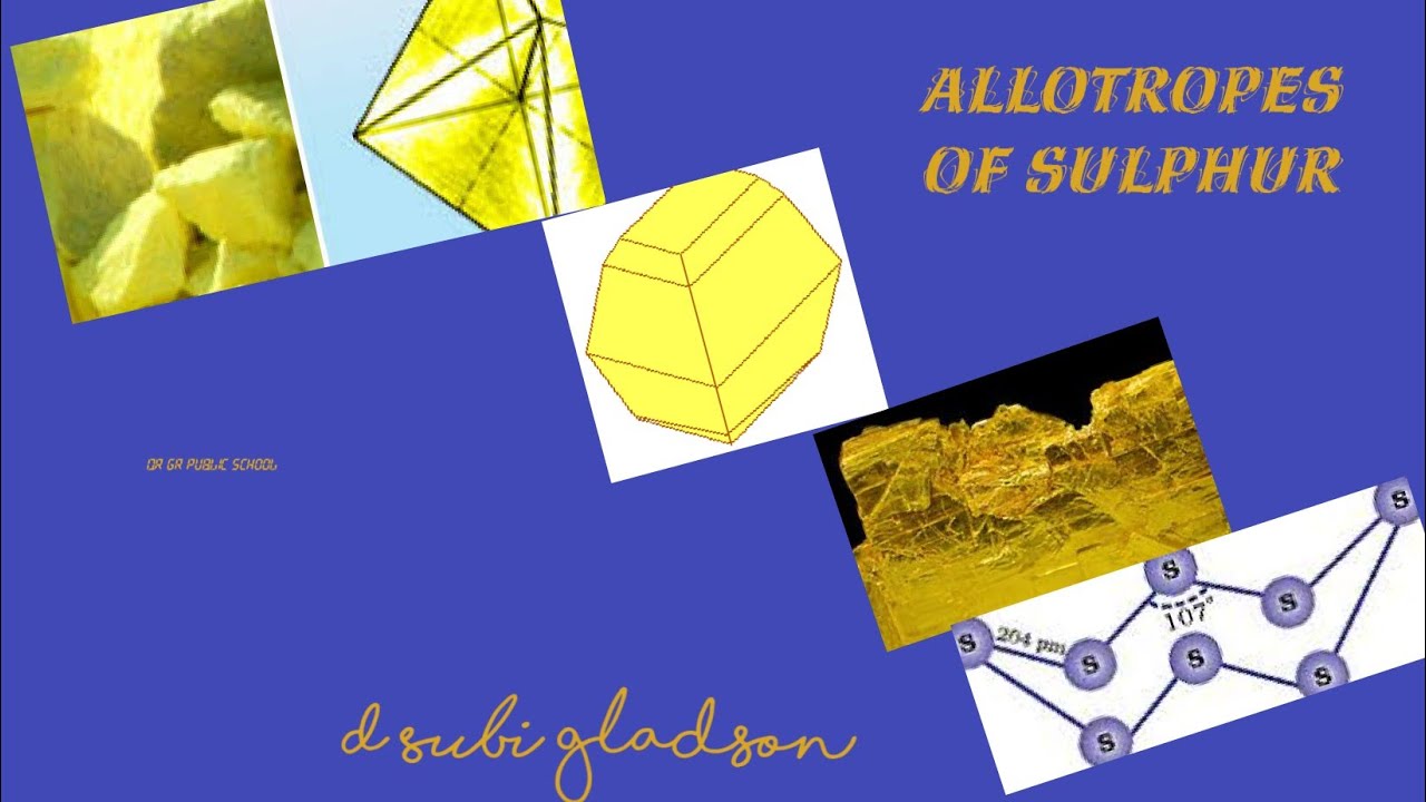 Allotropes Of Sulfur