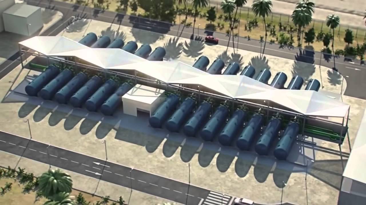 World’s Largest Solar Powered Seawater Desalination Plant - YouTube