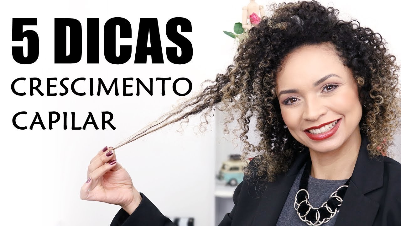 5 DICAS PARA O CABELO CRESCER MAIS RÁPIDO - YouTube