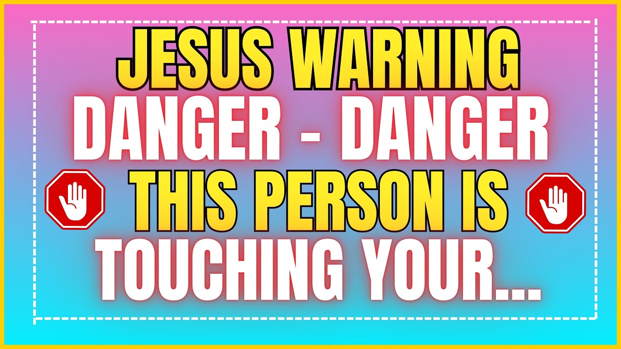 🛑Jesus Warning: This Person Is Touching Your... | Angels are giving you ...