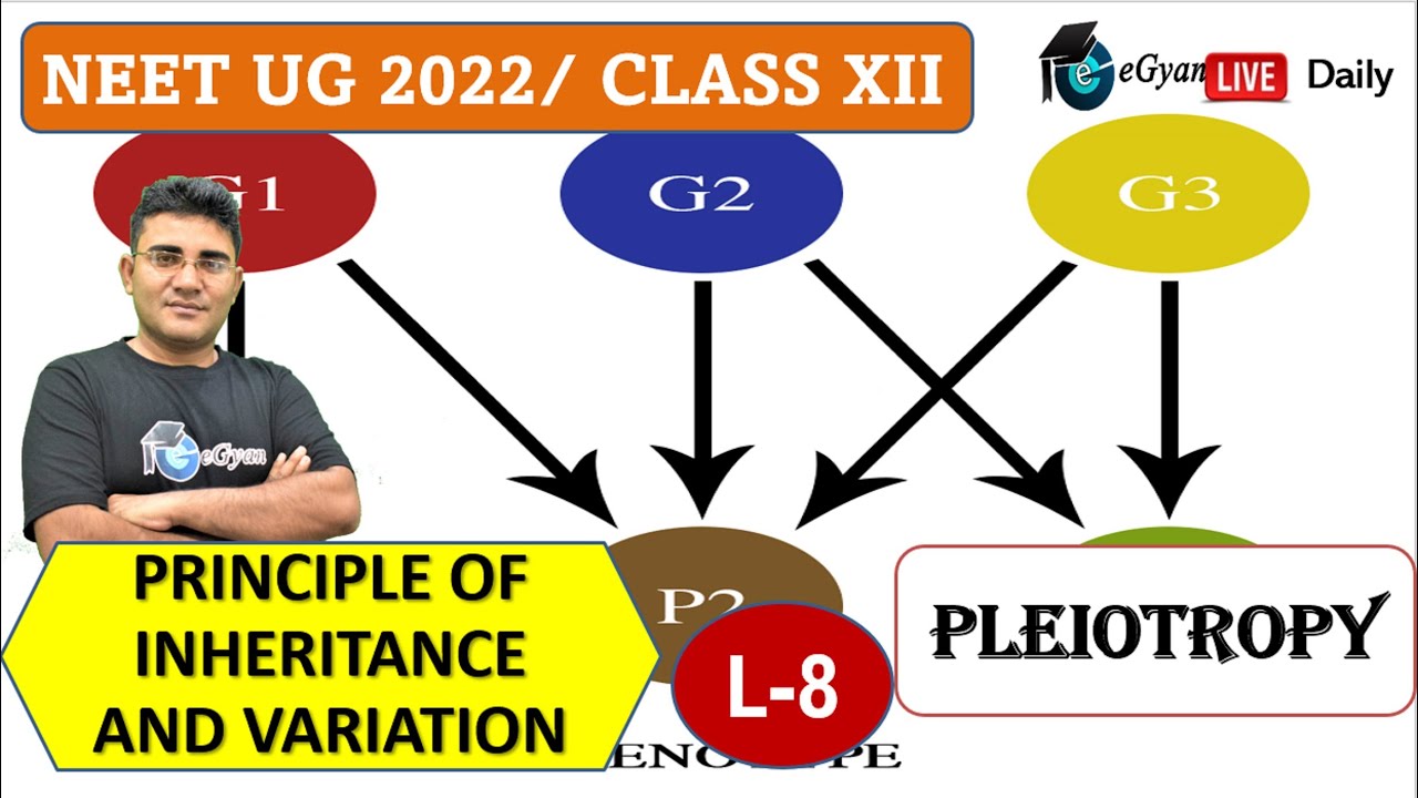NEET Biology | Class 12 | Principles of Inheritance and Variation L-8 ...