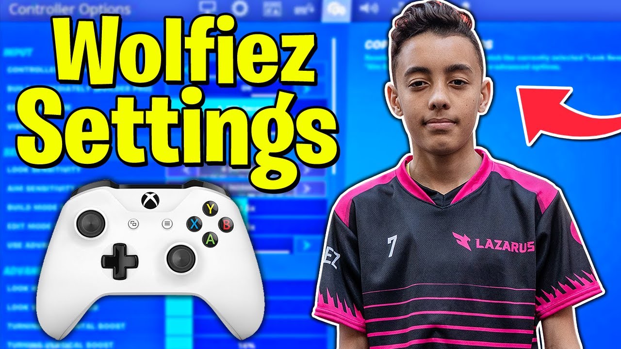 I Copied Wolfiez NEW Fortnite Settings and this happened.. (controller ...