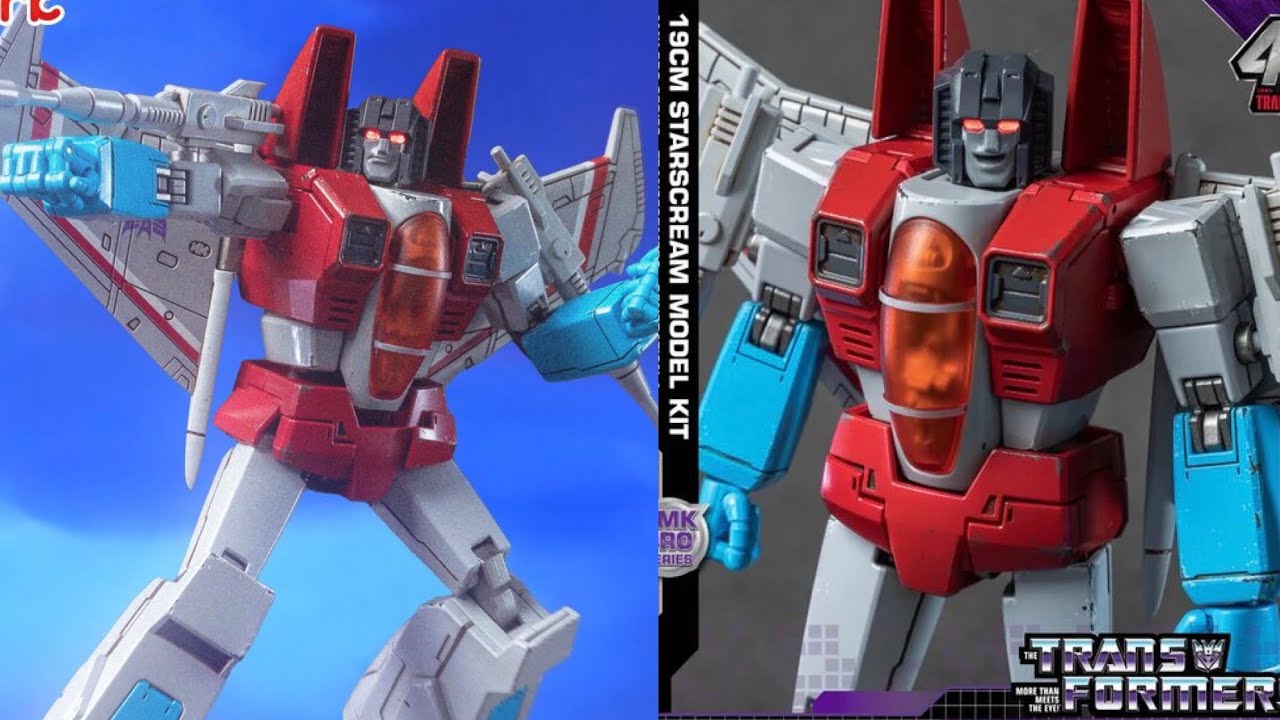 New Transformers G1 Starscream Model Kit AMK PRO Series Transformers ...