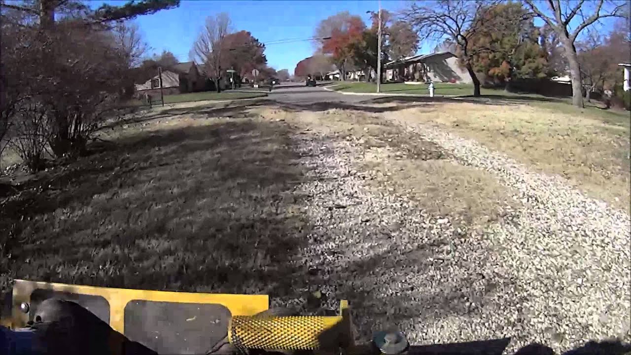 Cyclone Rake Commander Yard Vacuum - YouTube