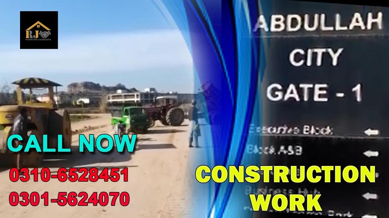 Construction Work Abdullah City || New Site View || Build Your City || 13th Jan 2023 || Rj ...