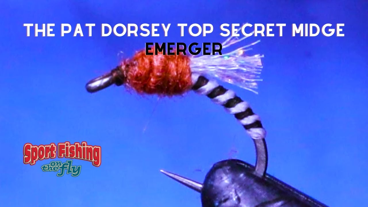 FLY TYING: THE PAT DORSEY TOP SECRET MIDGE - YouTube