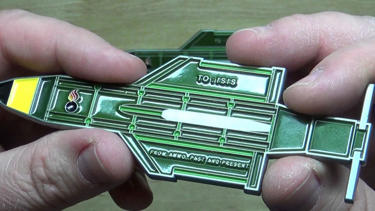 MOAB Ammo Coin | Mother of all Challenge Coins - YouTube
