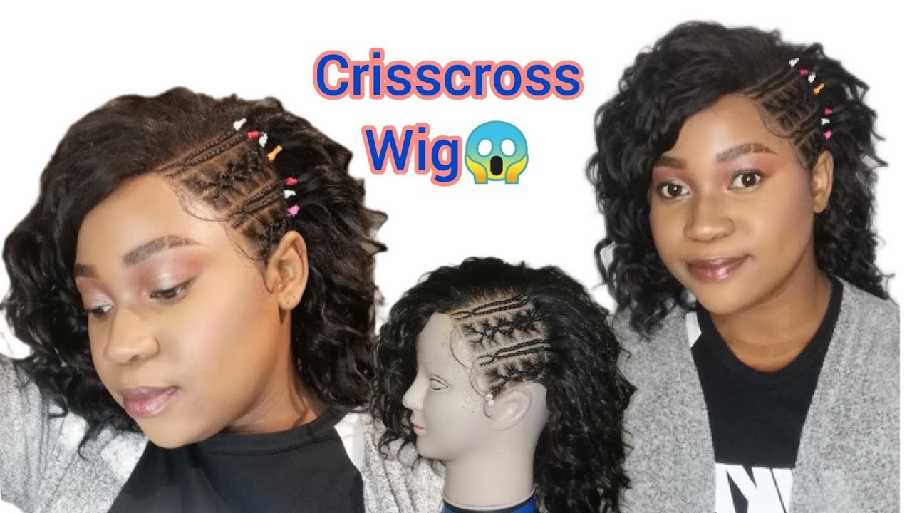 How to make a crisscross wig | Beginner friendly | Detaild tutorial ...