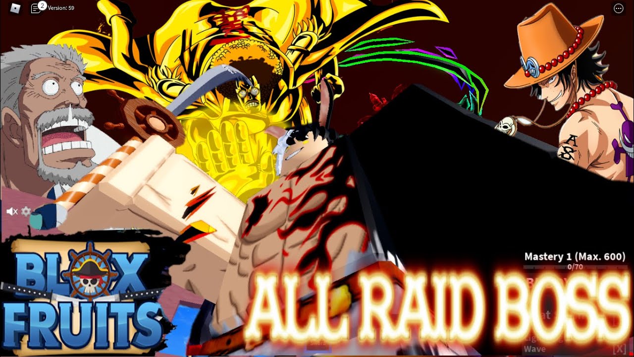 Solo Killing Every Raid BOSS Blox Fruit Roblox - YouTube