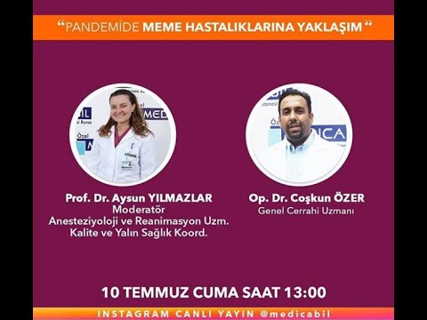 Pandemide Meme Hastalıklarına Yaklaşım