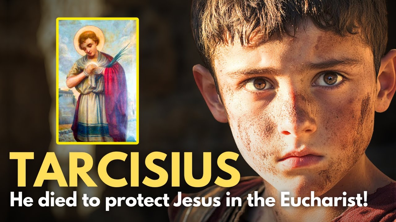 Saint Tarcisius - The Boy Who Loved the Eucharist MORE Than His Own ...