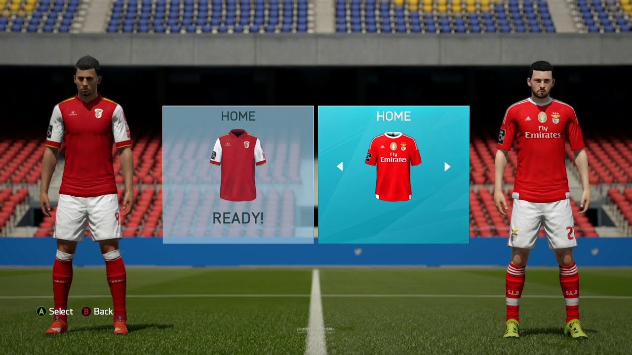FIFA 16 - Primeira Liga Ratings & Kits - YouTube