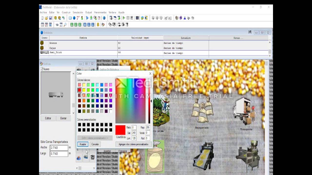 Tutorial como usar SOFTWARE PROMODEL | Proceso de elaboración de tortillas. - YouTube