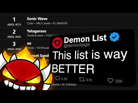 The Demon List Is AWFUL, So I Made My Own!