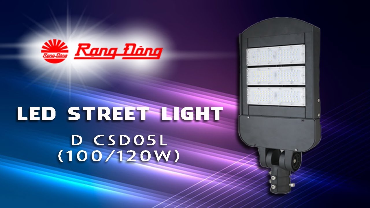 Rang Dong Lighting || LED Street Light - YouTube