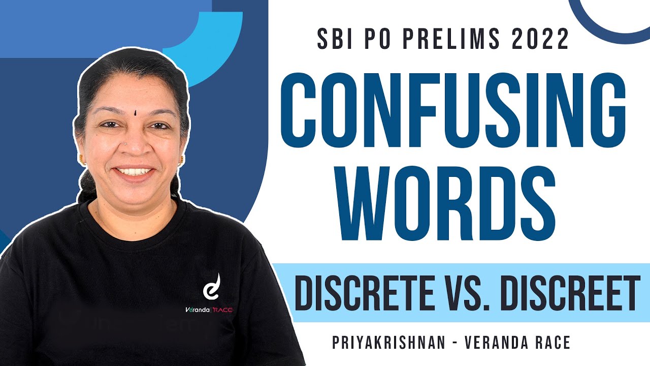 CLICK HERE Tips & Shortcuts to learn CONFUSING WORDS - ' Discrete Vs ...