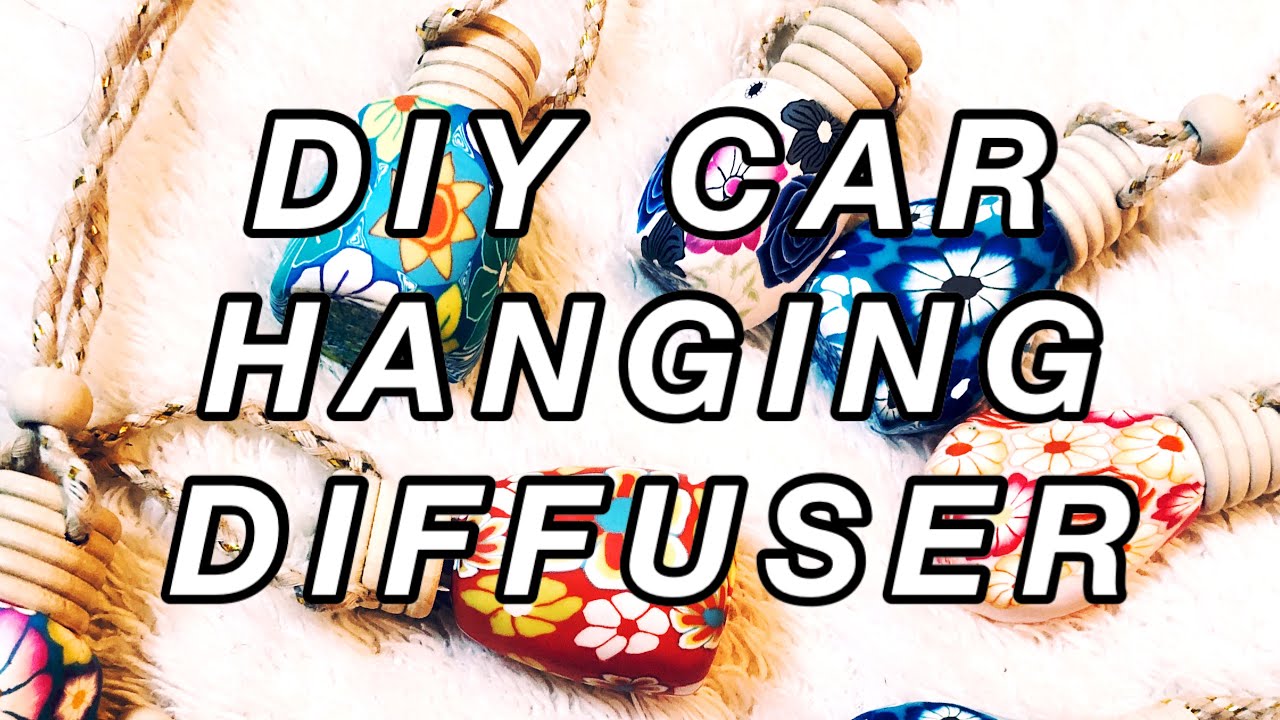 DIY CAR HANGING PERFUME DIFFUSER - YouTube