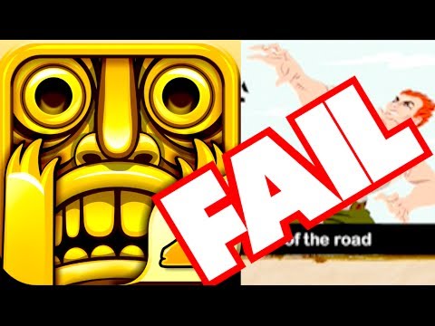 Temple Run 2 FAIL!!!! - YouTube