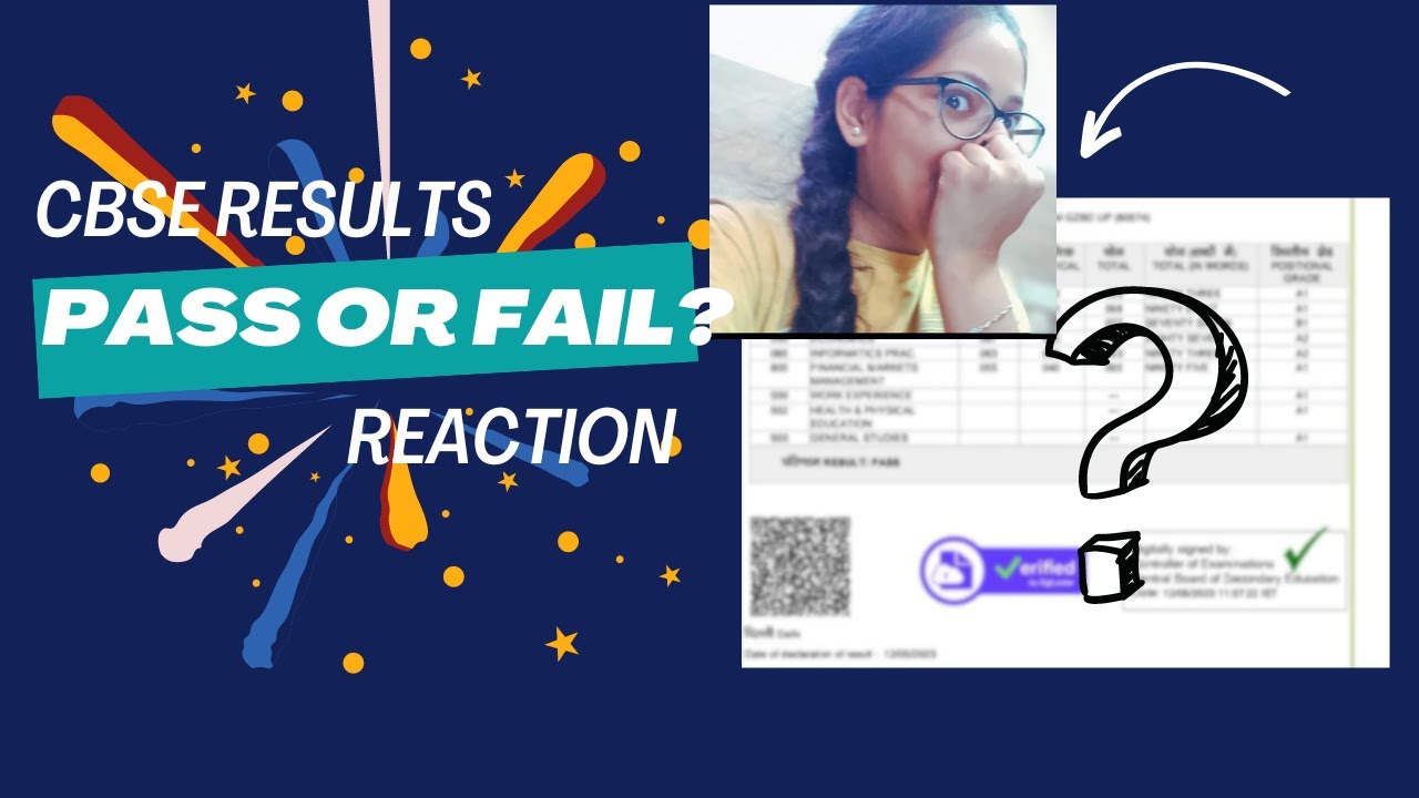 ***CBSE BOARD RESULTS REACTION***|| PERCENTAGE? *(PASS OR FAIL ...
