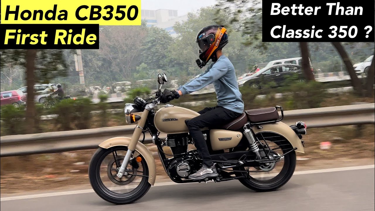 Honda CB350 First Ride Review: Classic या ये ? Honest Ride Review ...