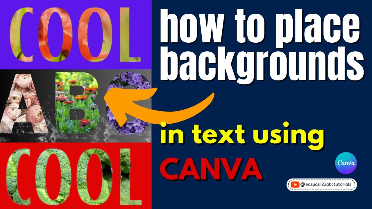 Canva Place Photos in Letter and Words, Turn Objects into Letters, Text ...