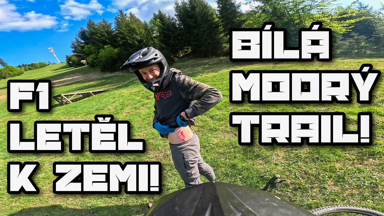 SINGLETRAILS BÍLÁ / MODRÝ TRAIL / REJNOCI NA TRIPU - YouTube