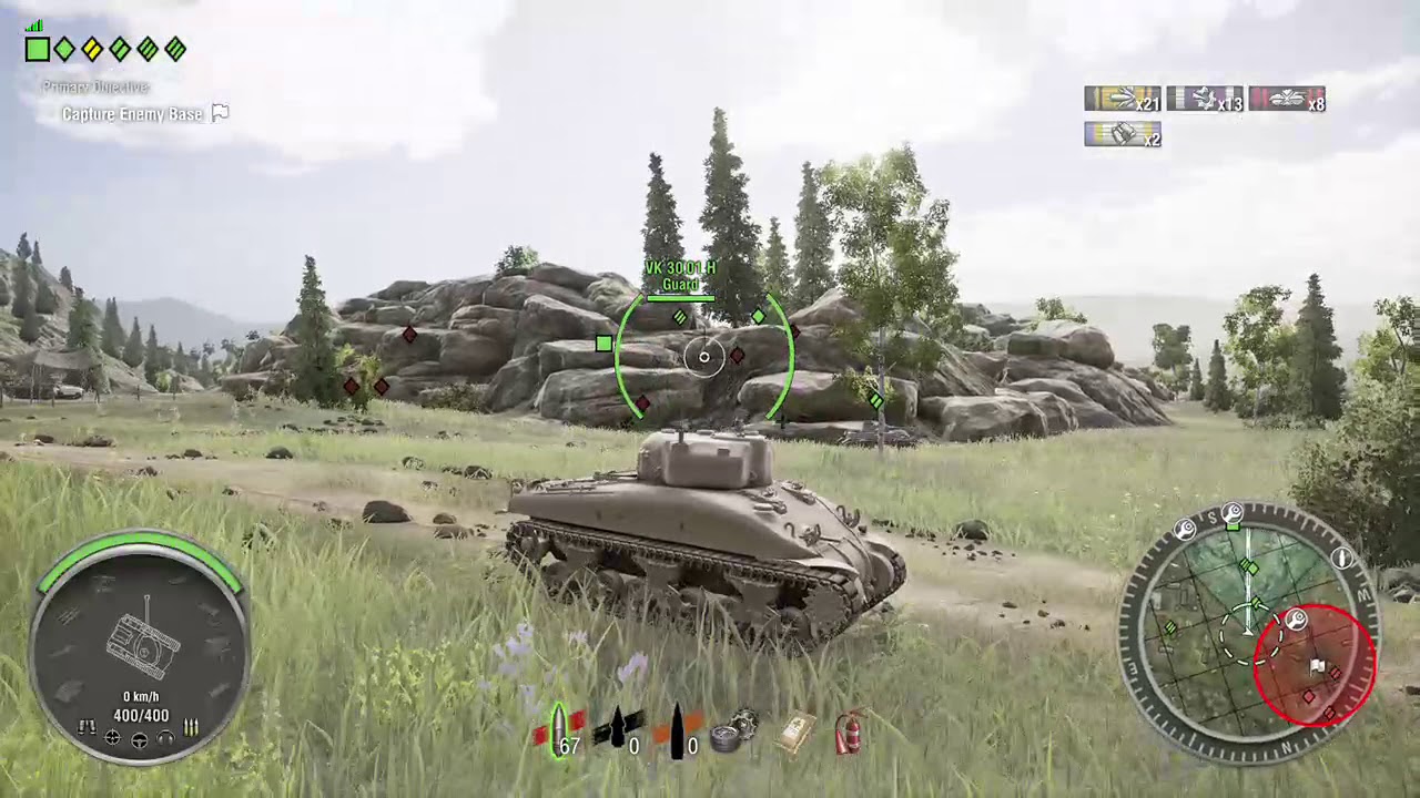 World of Tanks Xbox one War Stories mission two - YouTube