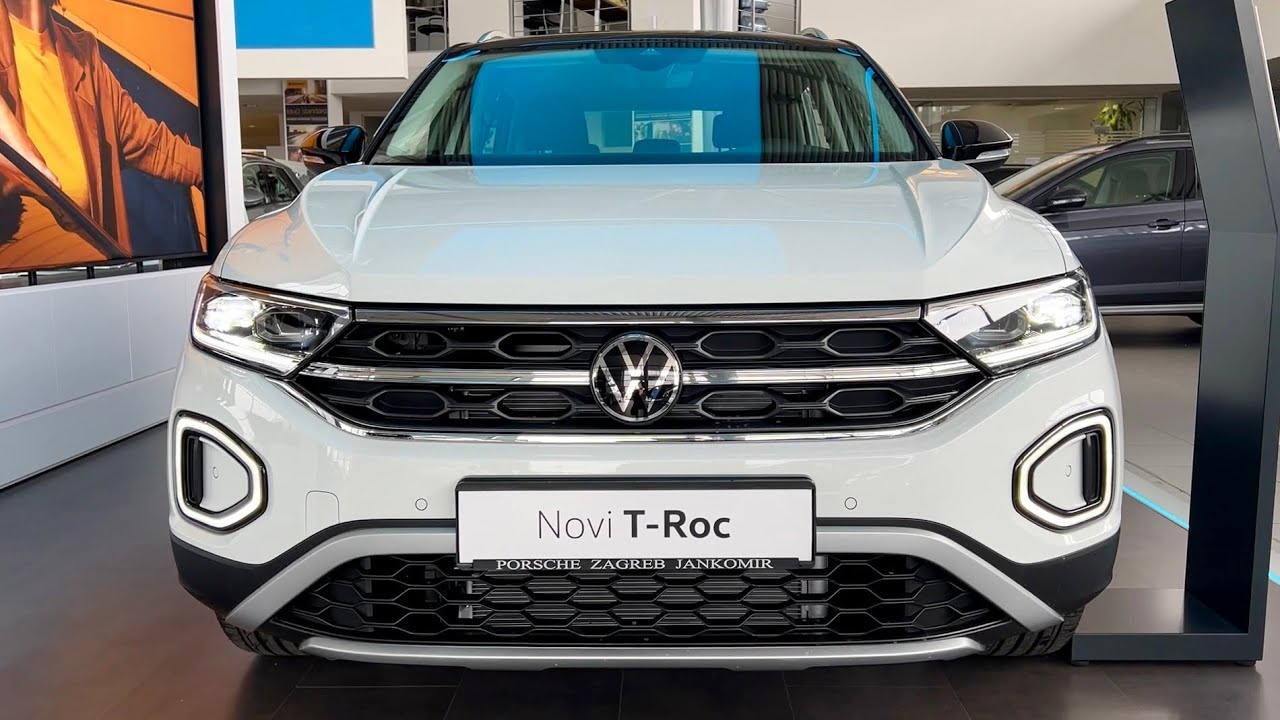New Volkswagen T-ROC 2022 (FACELIFT) - LED lights PLUS & digital ...