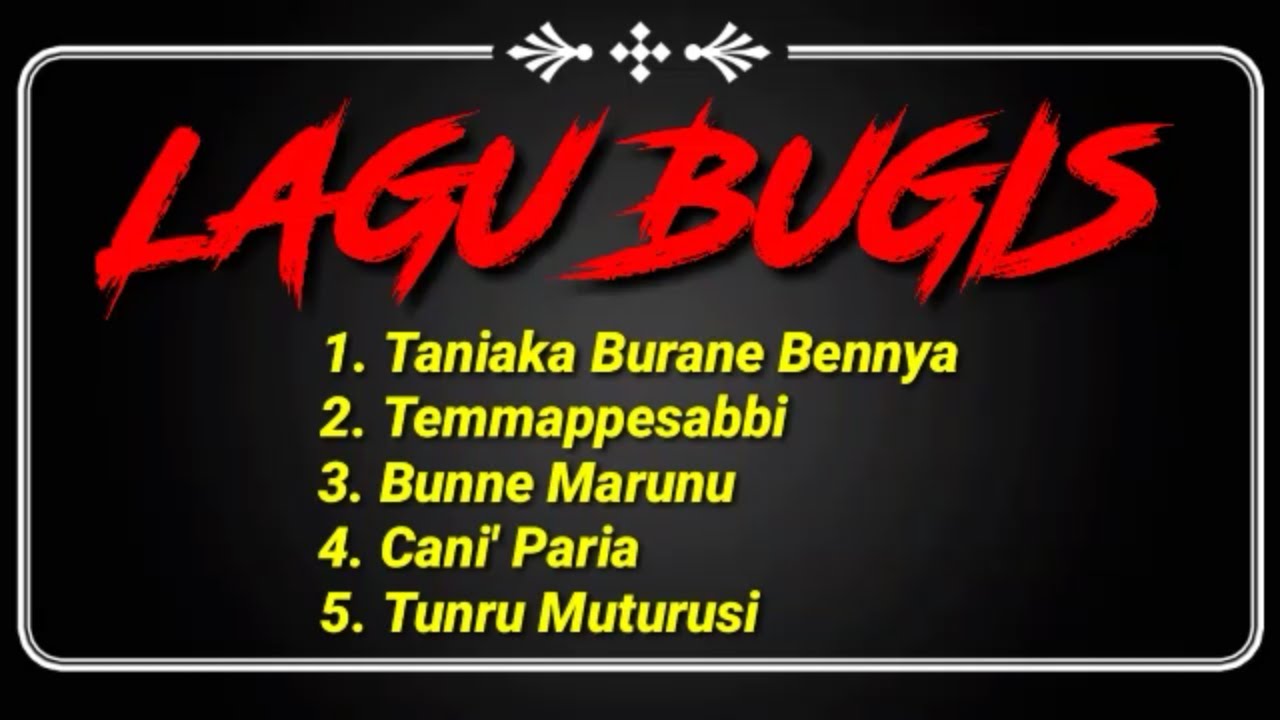 5 KUMPULAN LAGU BUGIS PILIHAN NONSTOP // BUGIS ELEKTONE TERBAIK ...