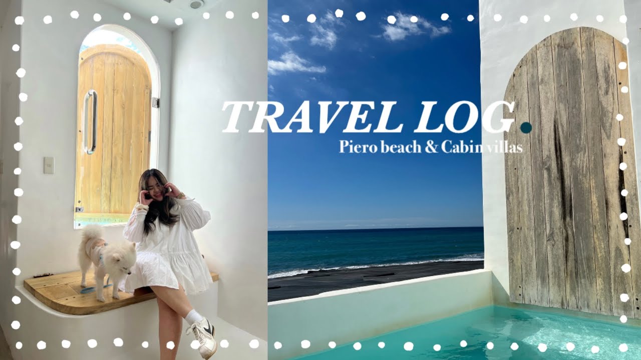 A vlog: visiting an aesthetic beach hotel in Zambales and Cabin ...