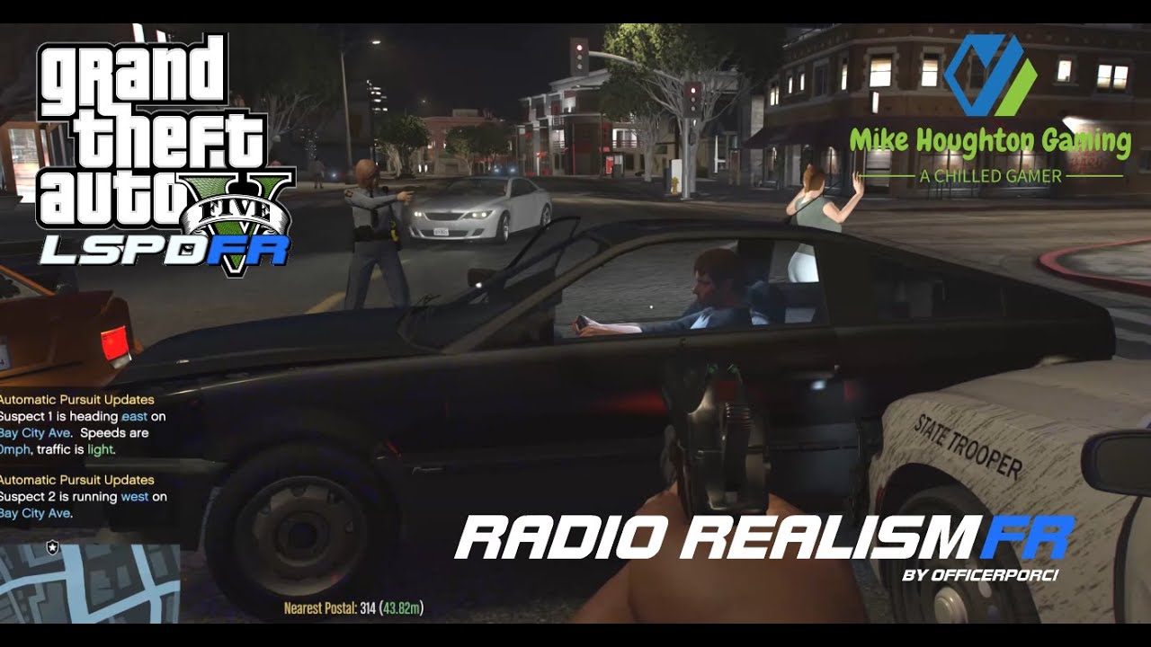 SASP Craig Johnson | Featuring Radio Realism FR| LSPDFR mod GTA 5 - YouTube