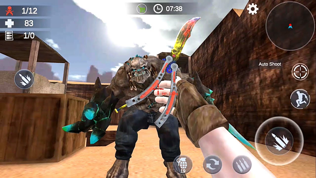 Zombie 3D Gun Shooter- Real Survival Warfare - Android Game Gameplay ...